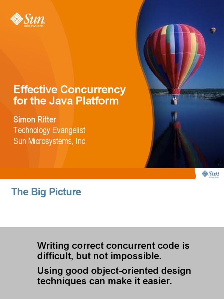 Effective Concurrency For The Java Platform: Simon Ritter | PDF | Thread (Computing) | Queue ...