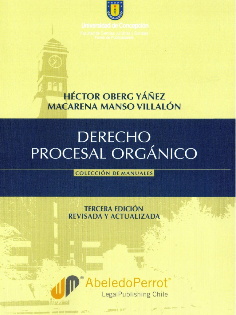 Derecho Procesal Orgánico - Hector Oberg y Macarena Manso-1 | PDF