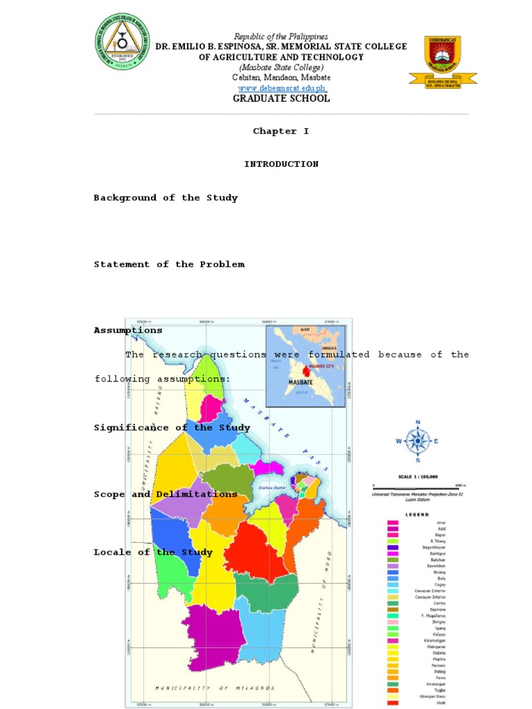 CHAPTER 1 To 3 Template | PDF | Scientific Method | Science