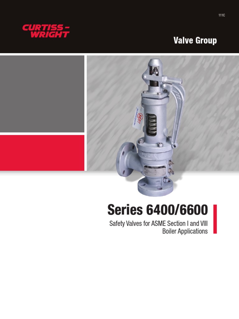 Series 6400/6600: Valve Group | PDF | Valve | Steel
