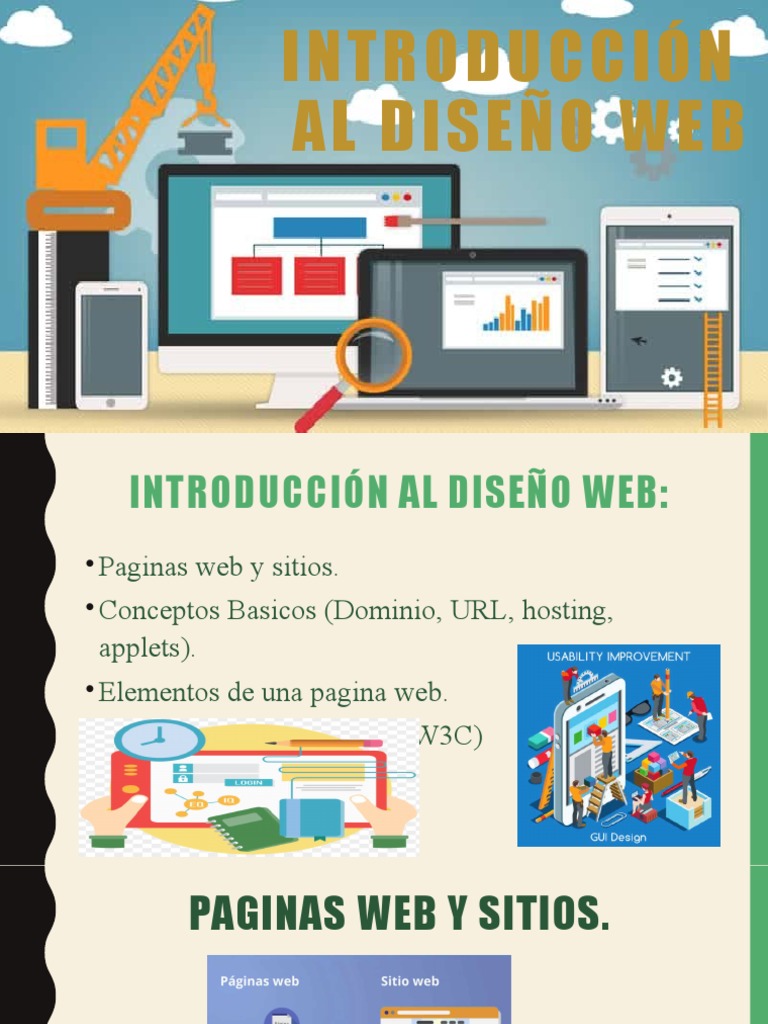 Introducción al Diseño Web Básico | PDF | Sitios web | Página web
