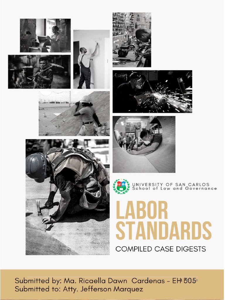 Labor Case Digests | PDF | Employment | Labour Law