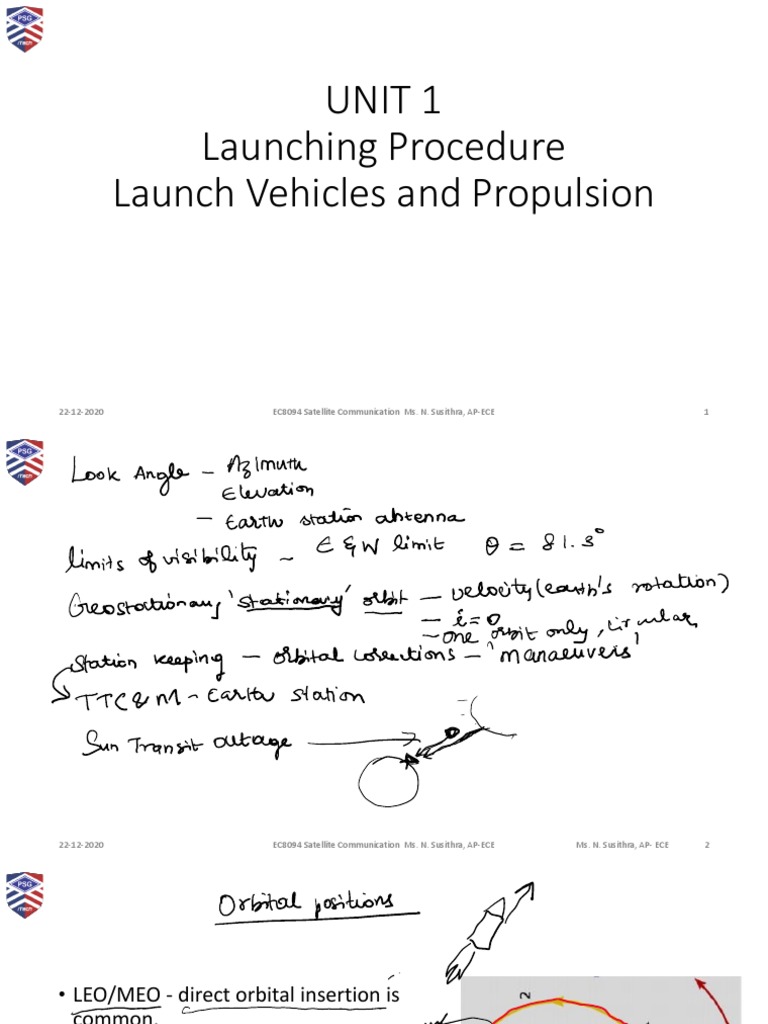 Satellite Launch Vehicles Guide | PDF | Launch Vehicle | Satellite