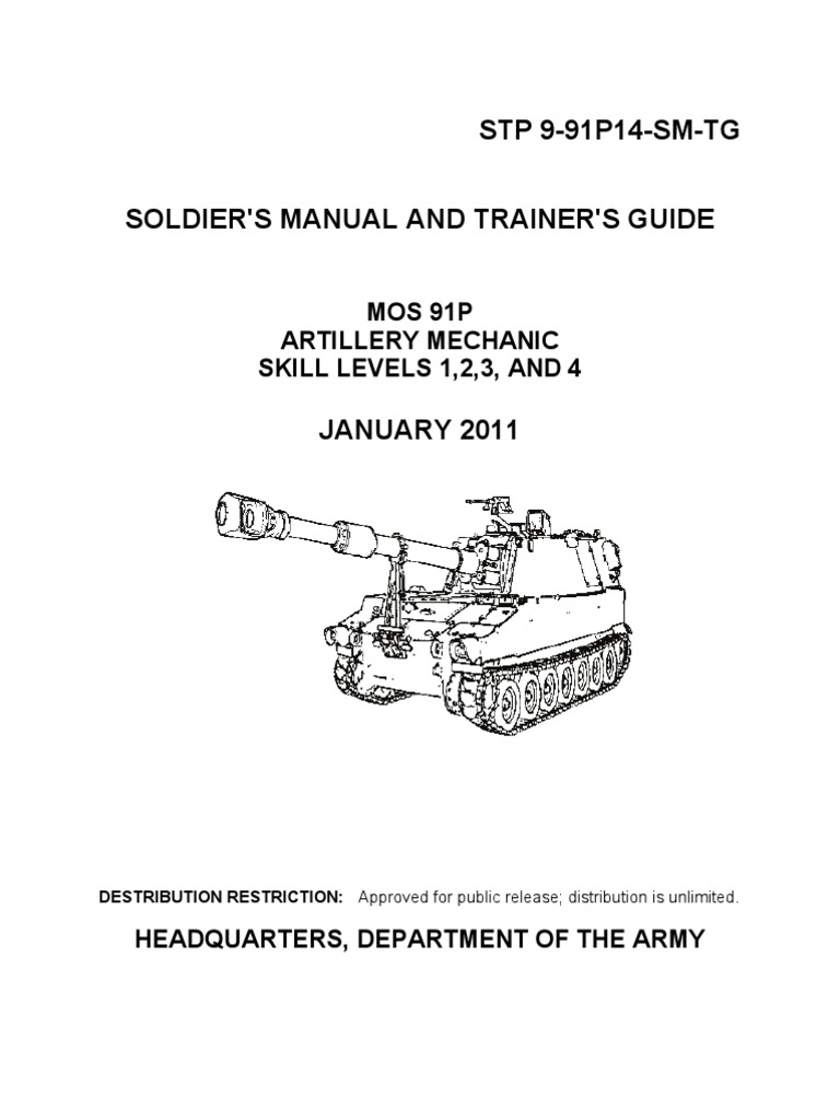 STP 9-91P14-SM-TG (24 January 2011) | PDF | United States Army | Non ...