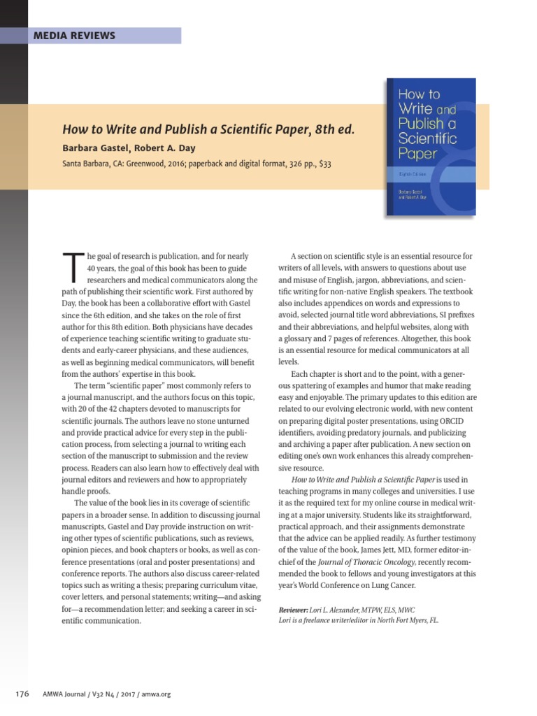 12 - How To Write and Publish A Scientific Paper | PDF | Books ...