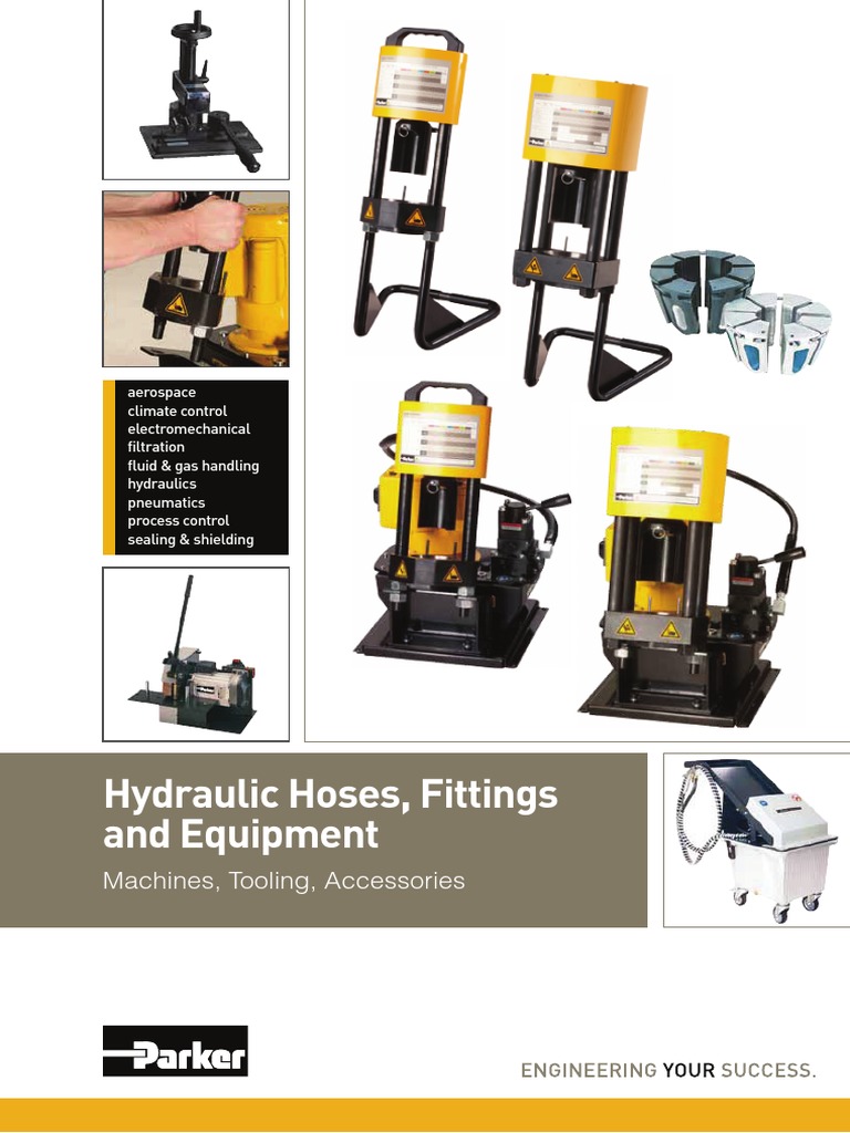 Parker Hose Assy Machines | PDF | Wire | Electrical Connector