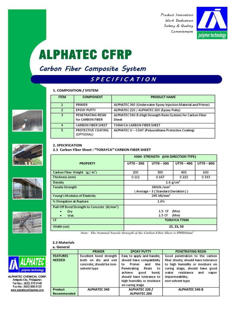 Product Catalog - CFRP | PDF | Composite Material | Epoxy