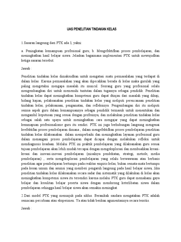 Uas PTK | PDF | Seni