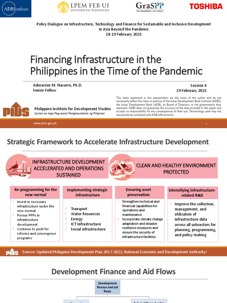 Session 4.3 - Financing Infrastructure in The Philippines in The Time ...