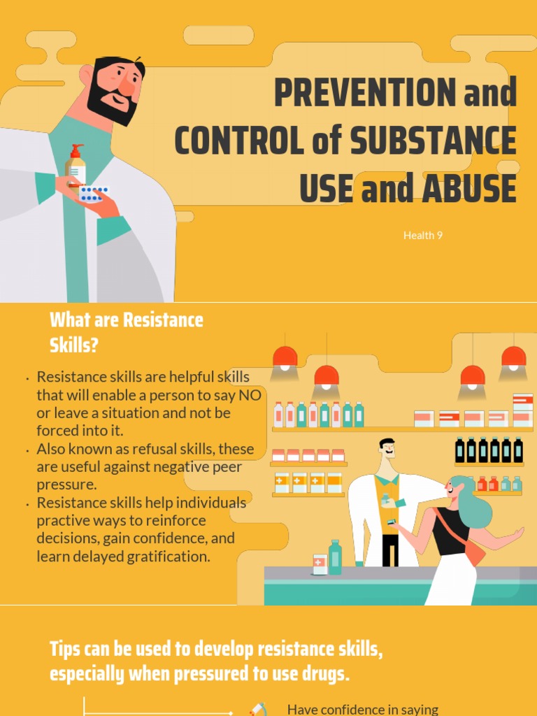 Prevention and Control of Substance Use and Abuse | PDF