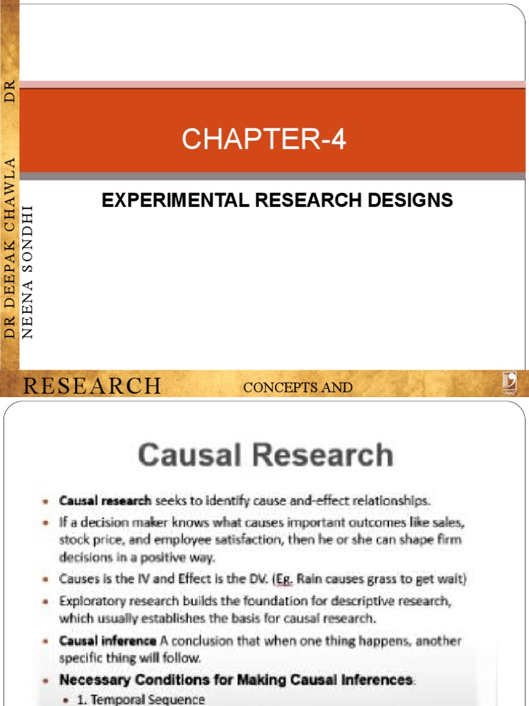 Chapter-4: Research Methodology | PDF | Experiment | Dependent And ...