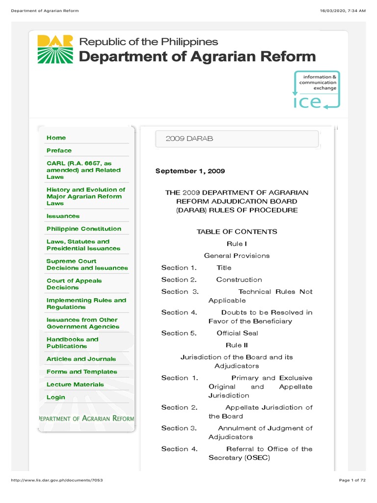 Darab Rules of Procedure | PDF | Appeal | Injunction