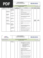 Night Work Risk Assessment1 | PDF | Risk | Hazards