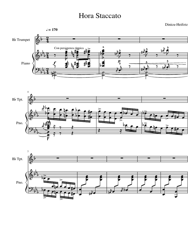 Hora Staccato | PDF