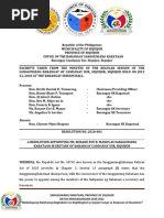 Change Signatories Resolution | PDF | Banks | Policy