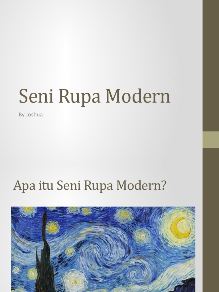 Seni Rupa Modern | PDF