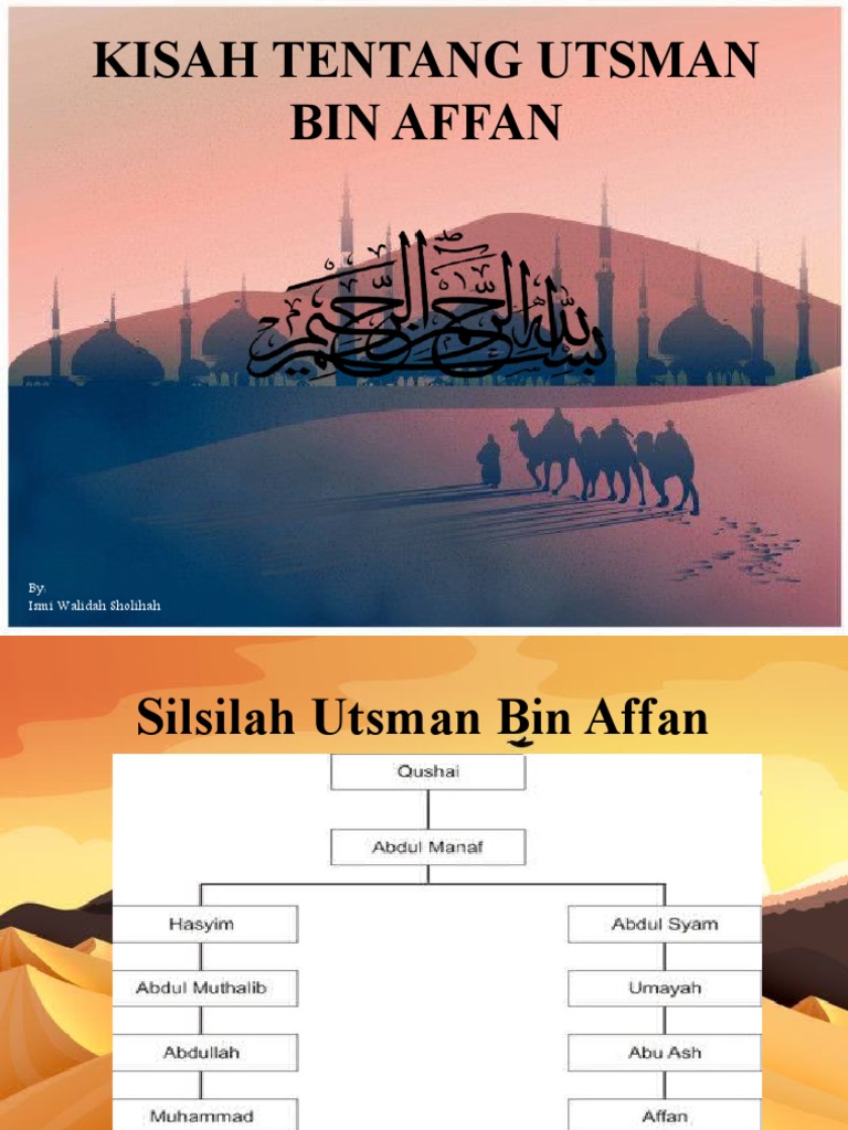 Kisah Tentang Utsman Bin Affan | PDF