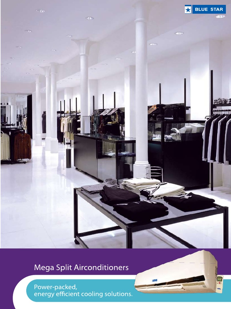 Technical Specifications For Mega Split Airconditioners: Model No ...