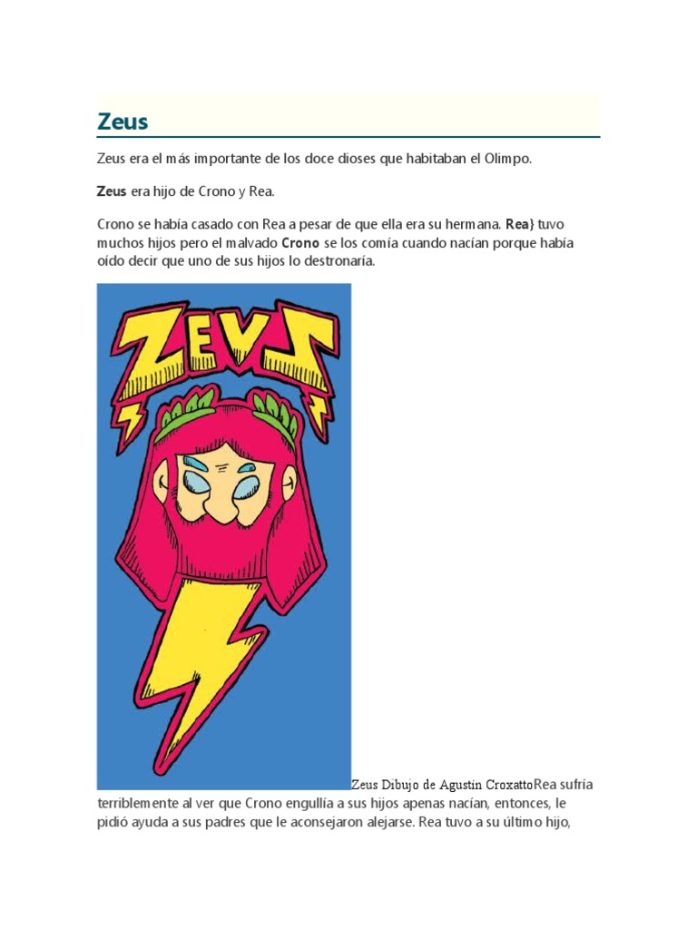 Español | PDF | Zeus | Hera