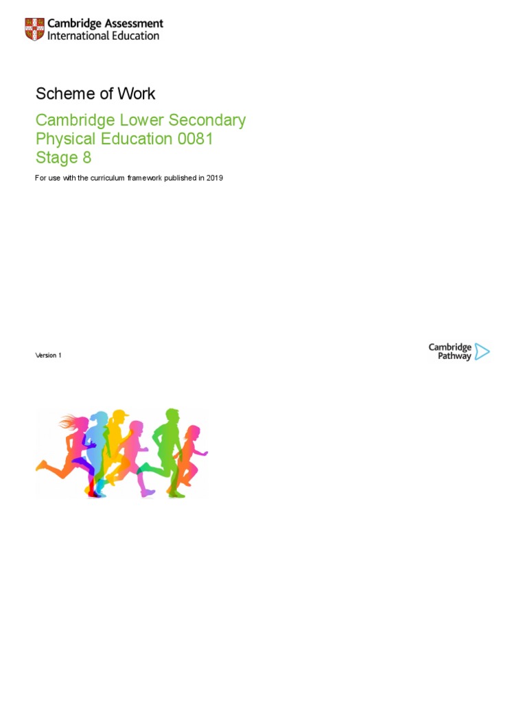 Lower Secondary Physical Education Stage 8 Scheme of Work - tcm143 ...