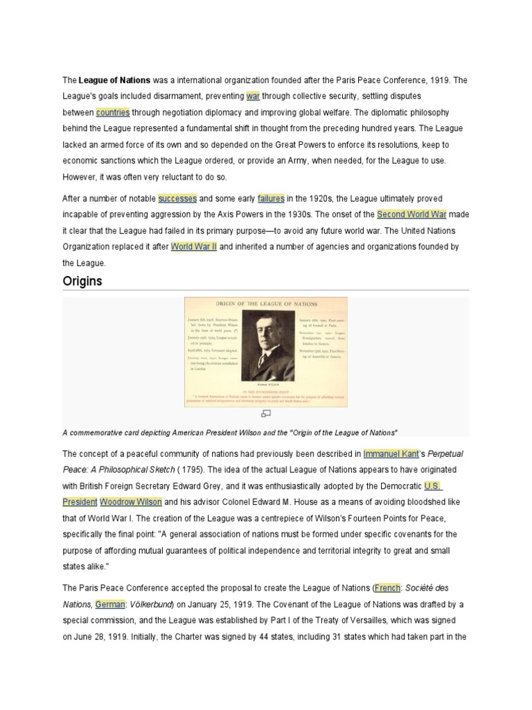 The Lon | PDF | League Of Nations | International Relations