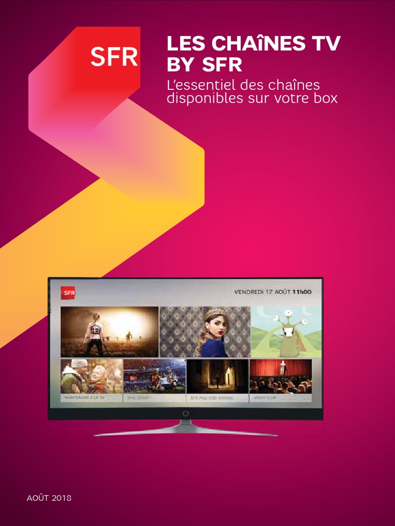 Les Chaînes TV: by SFR | PDF | Television | Media Formats