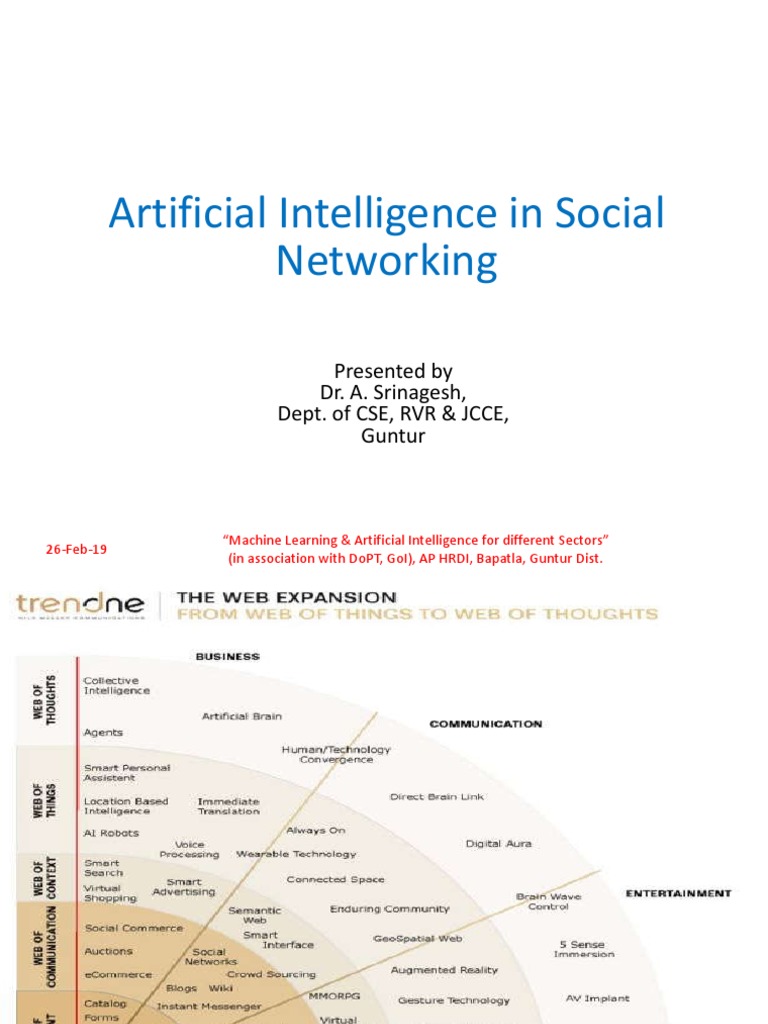 Artificial Intelligence in Social Networking | PDF | Artificial ...