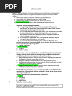 Soal Pilihan Ganda Tryout PPG Daljab Batc 1 Tahun 2025 | PDF