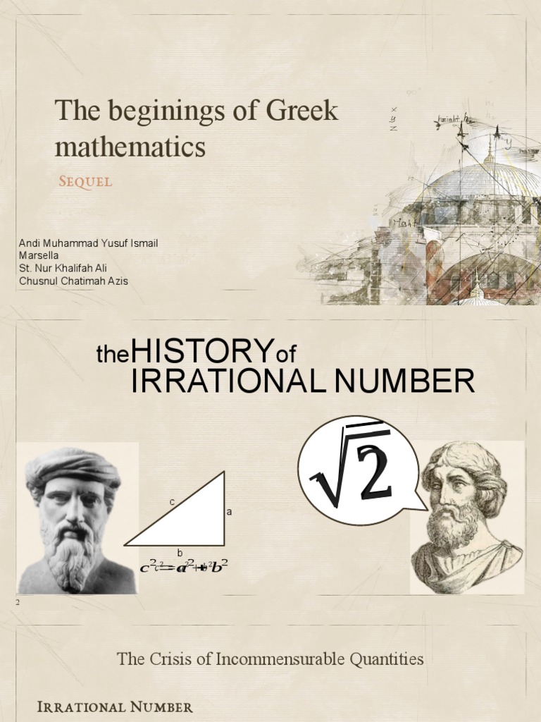 The Beginings of Greek Mathematics: Sequel | Download Free PDF | Ratio ...