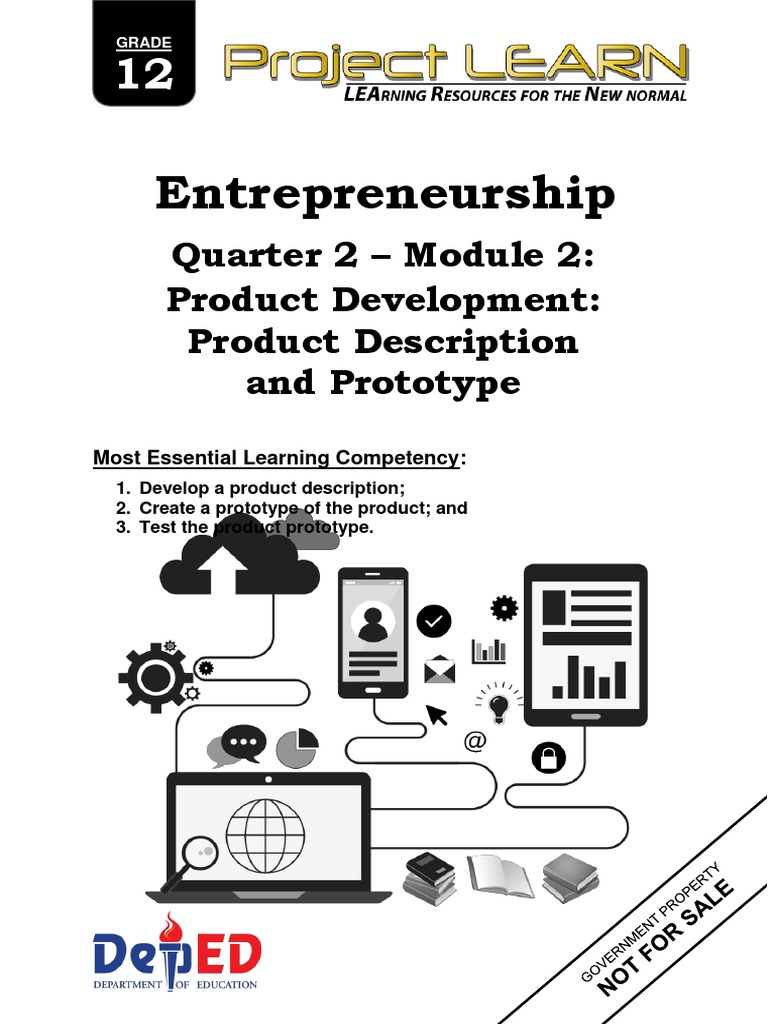 Module 2 Q2 Entrep | PDF | Prototype | 3 D Computer Graphics