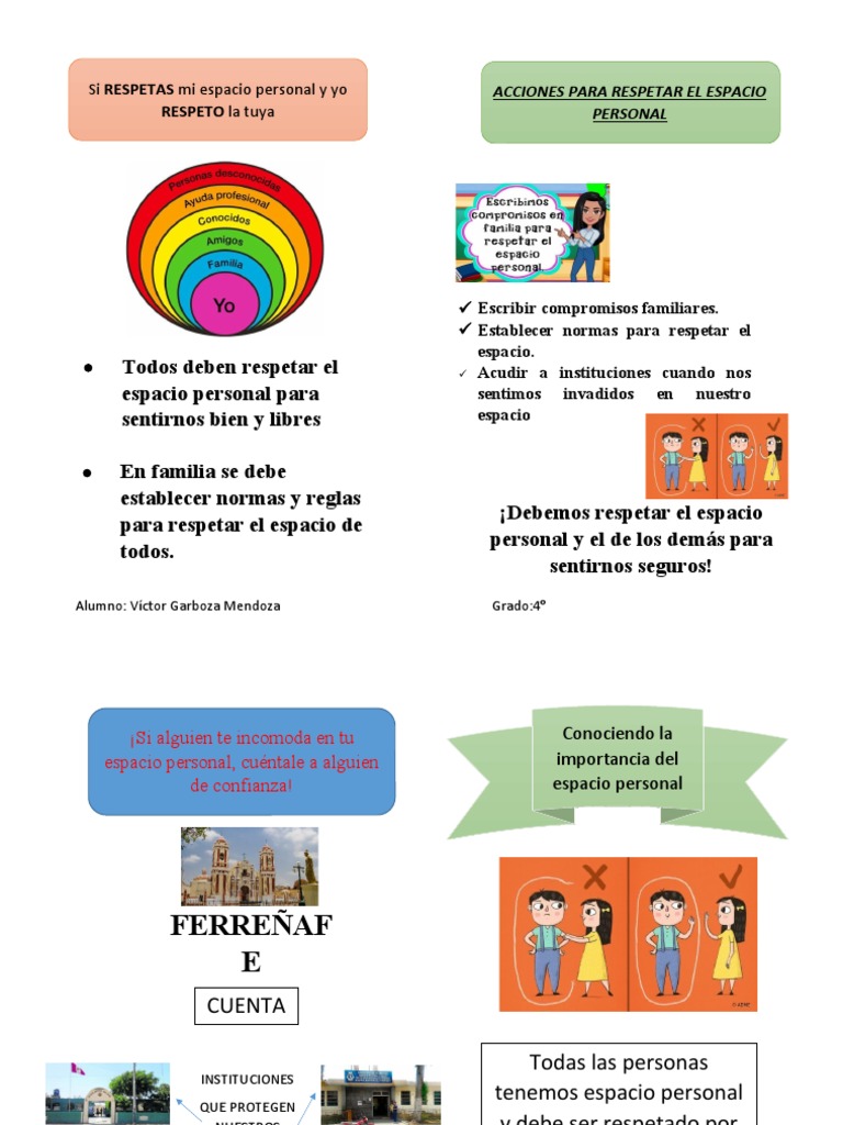 Diptico Espacio Personal | PDF