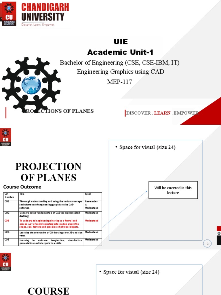 UIE Academic Unit-1: Bachelor of Engineering (CSE, CSE-IBM, IT ...