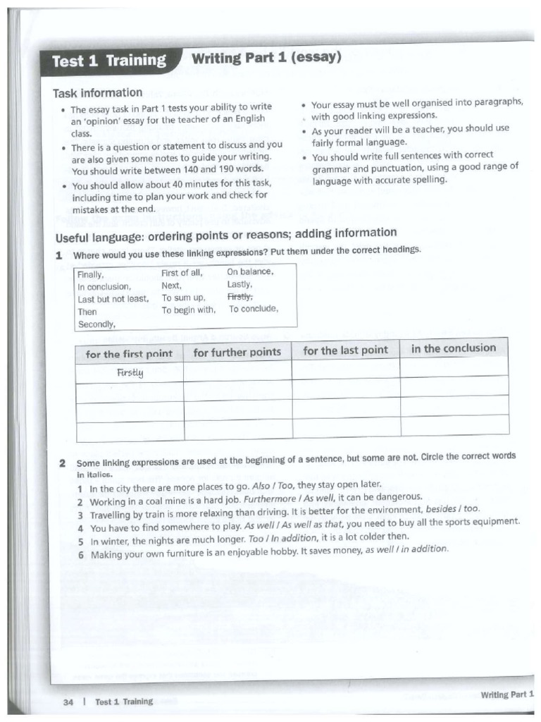 Writing Models 1 | PDF