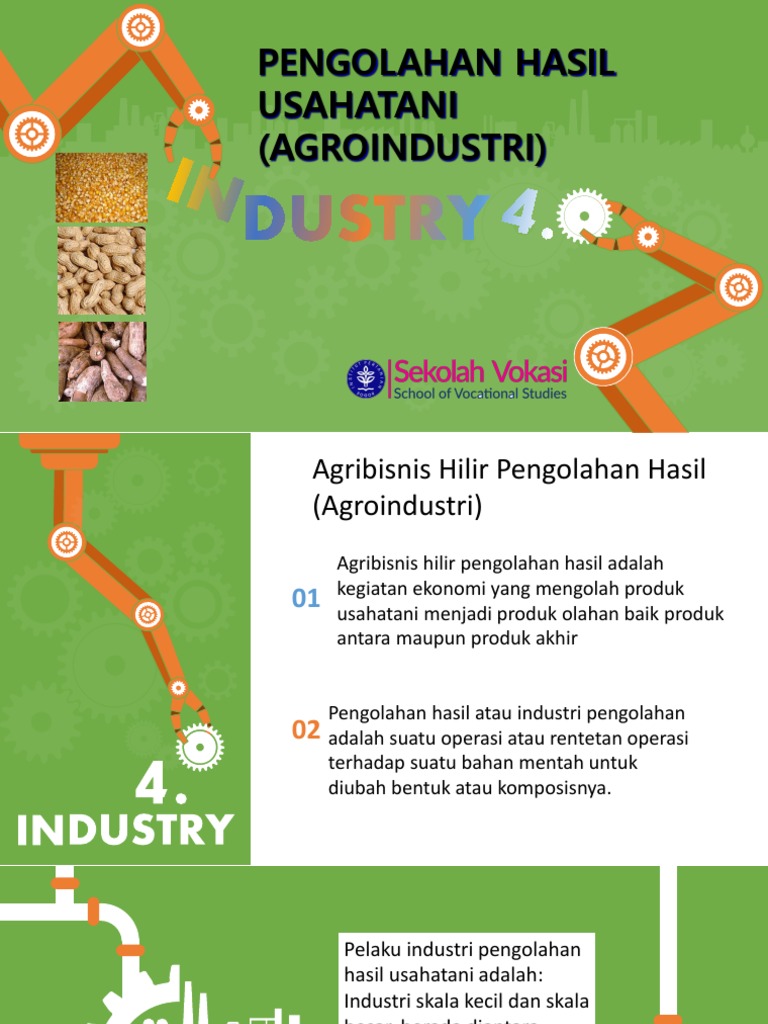 Kuliah Minggu 4 - Subsistem Agribisnis Off-Farm Hilir (Pengolahan) | PDF