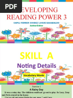 Developing Reading Power 3 | PDF | Coconut | Bees