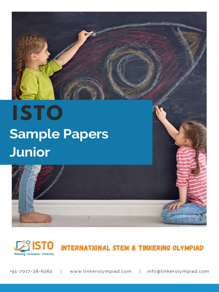 ISTO Sample Papers Junior Compressed | PDF | Balloon | Wire