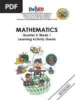 Mathematics 6: Quarter 3 - Week 6 | PDF | Area | Geometry