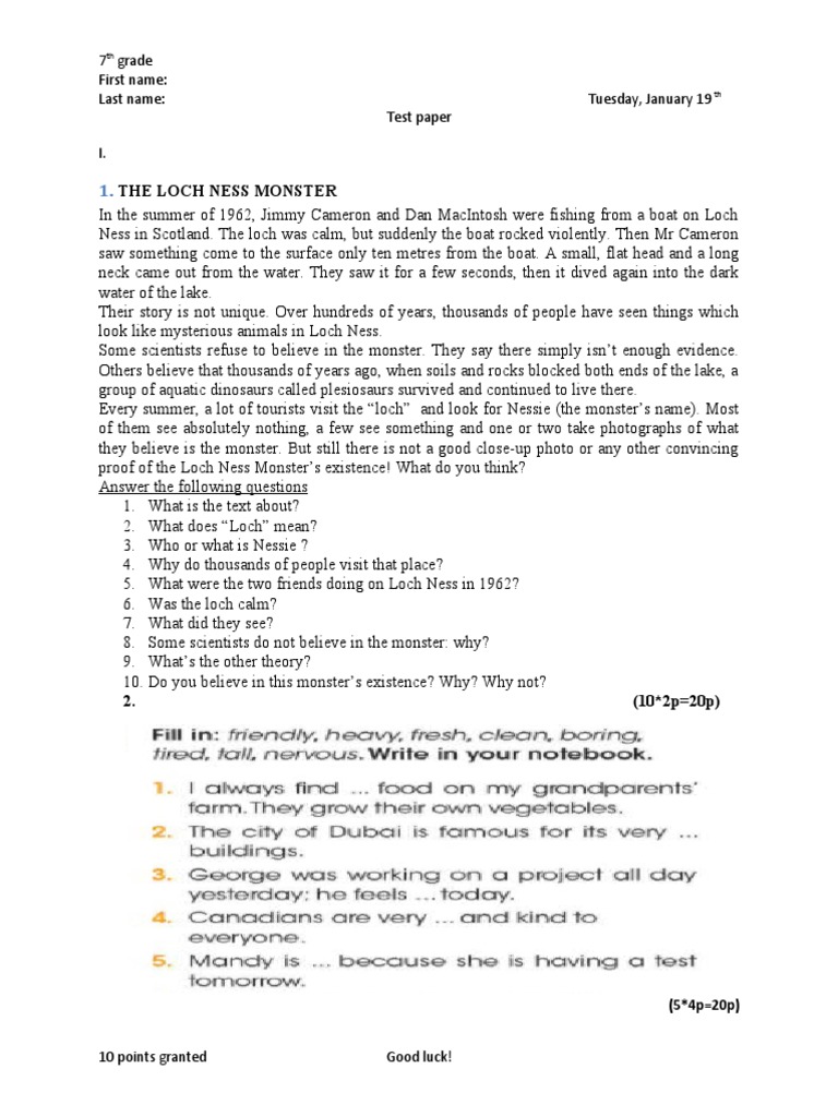 The Loch Ness Monster | PDF | Loch Ness Monster