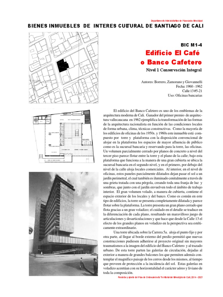 Analisis Banco Cafetero Colombia | PDF | Torre