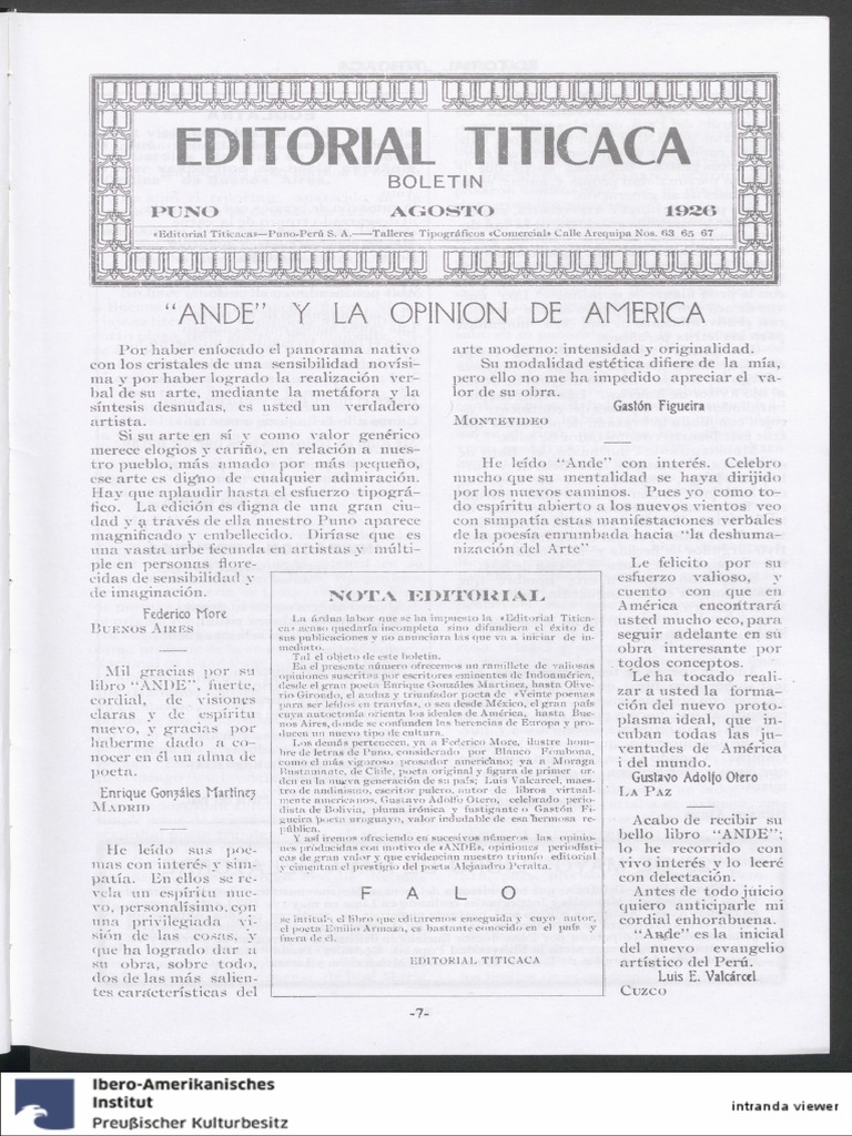 Boletín Titikaka (Completo) | PDF