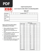 Level 1 Writing Sample Paper 1 CA v3 Dec17 | PDF | Business