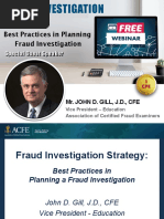 ACFE Fraud Tree Overview and Categories | PDF | Theft | Cheque