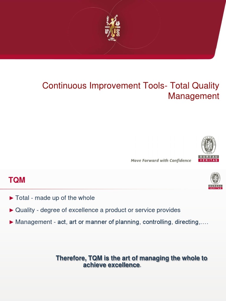 Continuous Improvement Tools - Total Quality Management | PDF | Quality ...