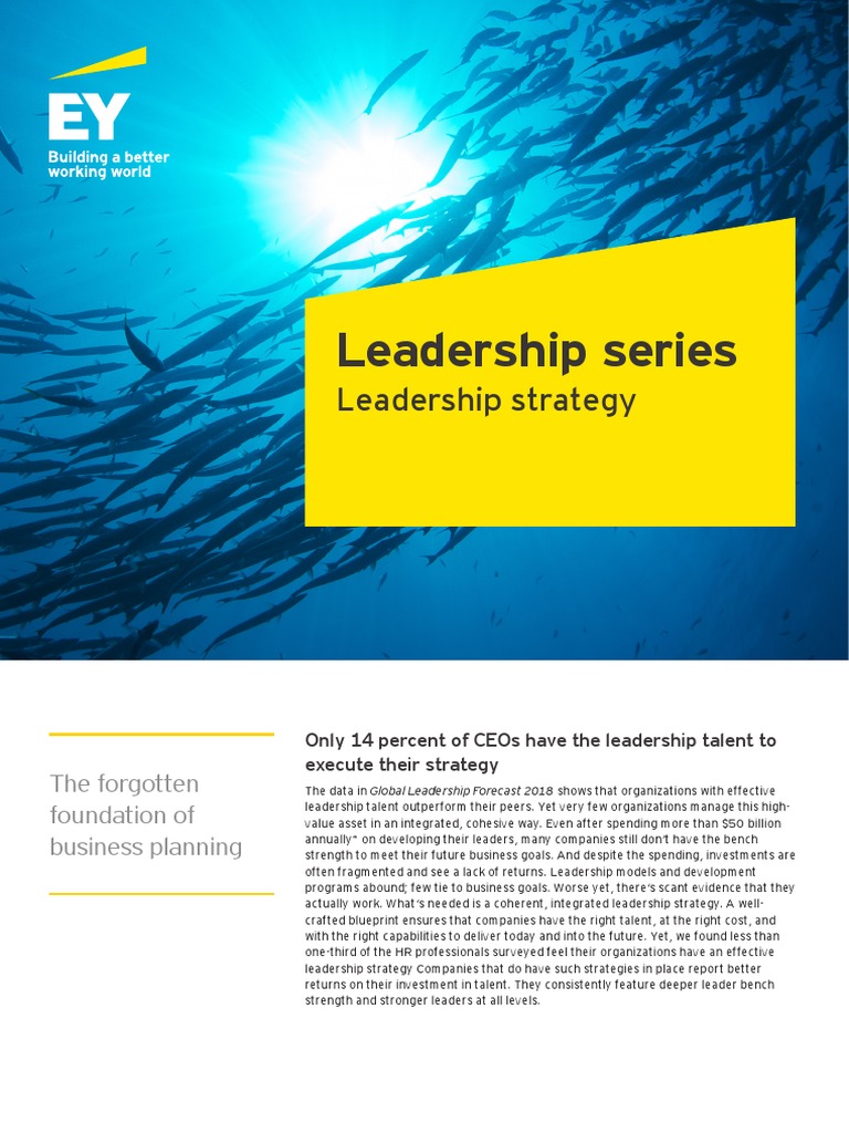 EY Leadership Strategy | PDF | Leadership | Strategic Planning
