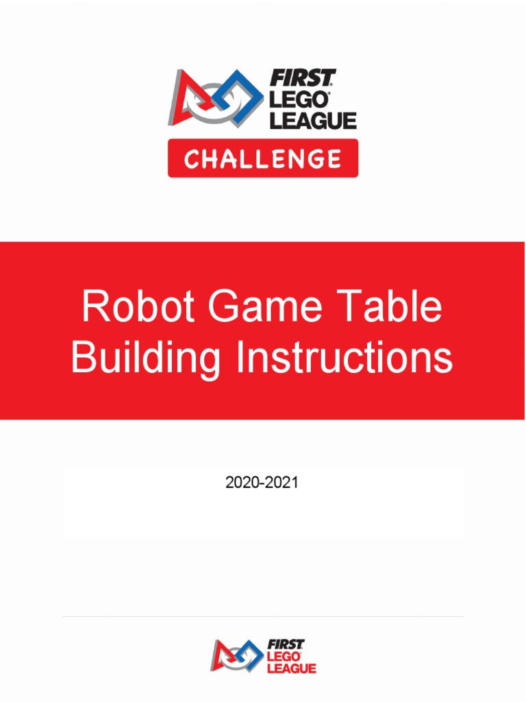 Robot Game Table Building Instructions | PDF | Nature