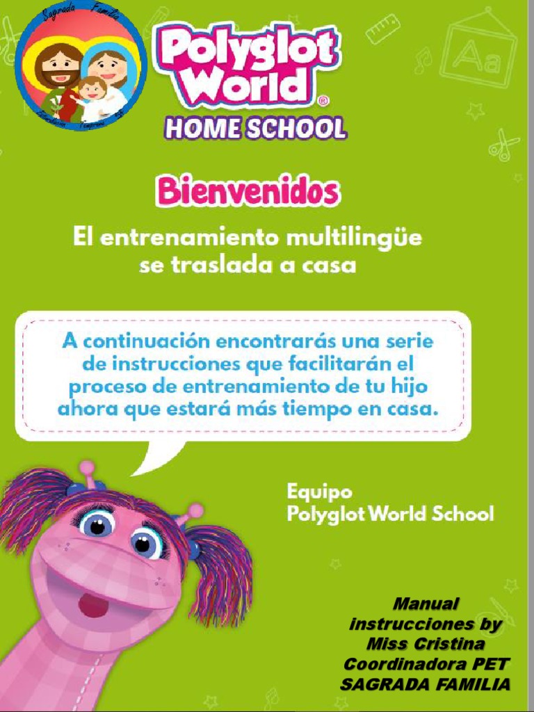 Instrucciones Polyglot World en Casa | PDF