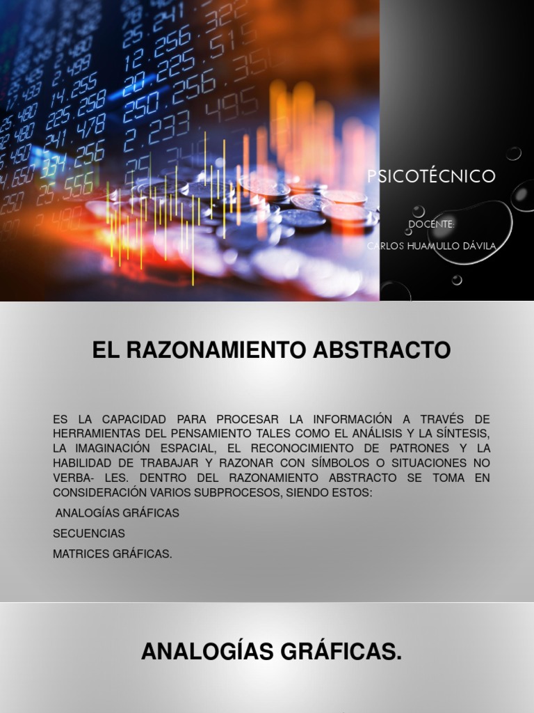 Razonamiento Abstracto I Solucionario | PDF