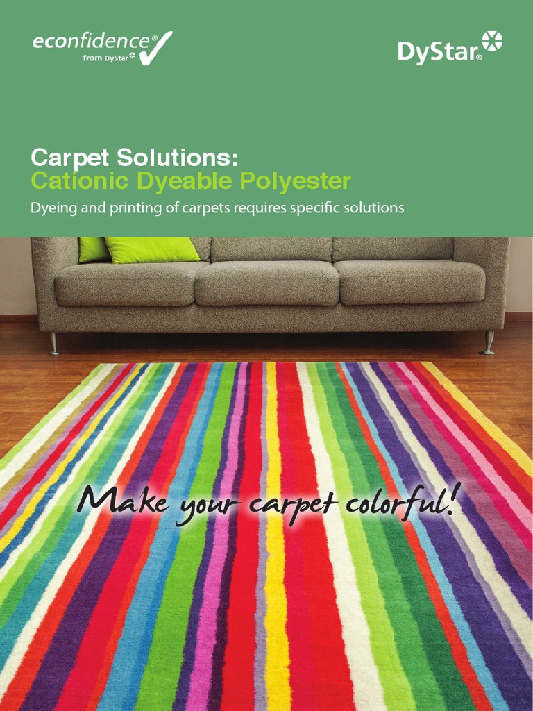 Carpet Brochure 7 CDP Single PagesB | PDF | Dye | Dyeing