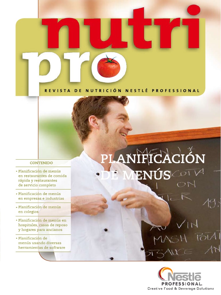 Nutripro Menus | PDF | Alimentos | Cocinando