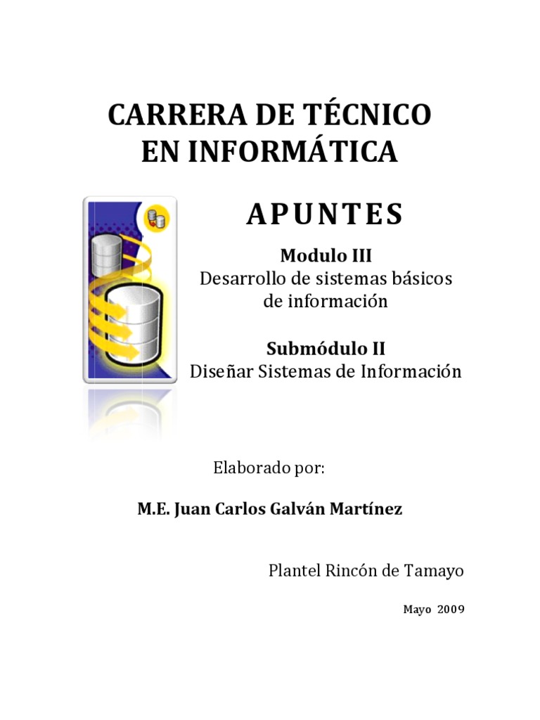 Apuntes Base De Datos Pdf Bases De Datos Toma De Decisiones